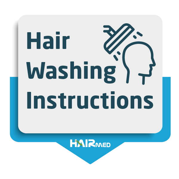 Hair Washing Instructions - Hair-Med
